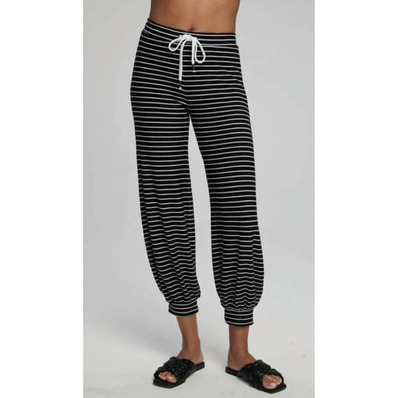Chaser | Pants & Jumpsuits | New Chaser Weekend Jogger In Blackwhite ...